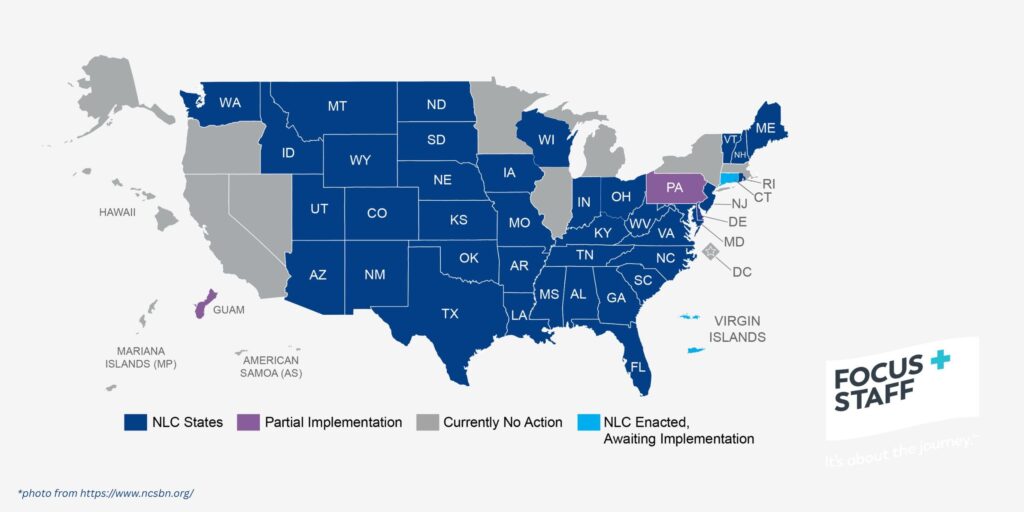 The Beginner’s Guide to NLC Compact States in 2025: What Every Nurse ...